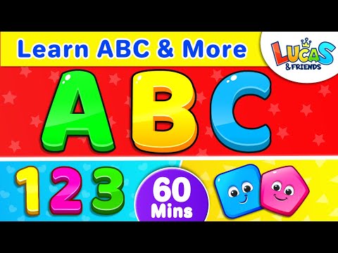 ABC Alphabet Song, Learn ABC Letters, Number Counting, Colors For Kids and Toddlers