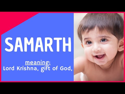 ✨ Samarth - Samarth Name Meaning – Samarth Name Status - Indian baby boy names - Hindu Baby Names