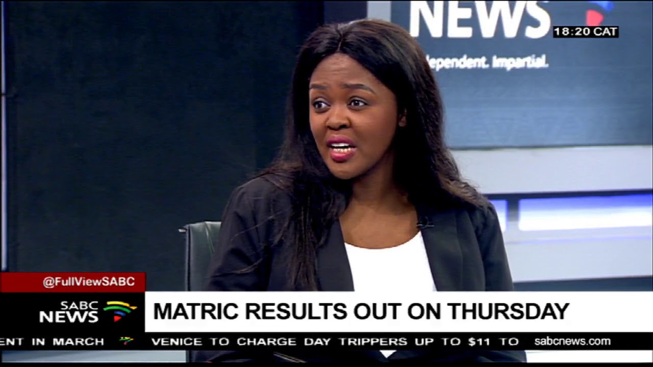 2018 Matric results out on Thursday, January 3rd