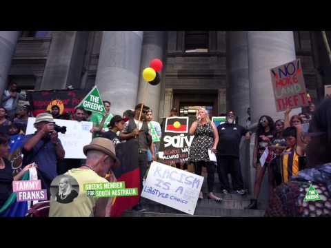 Land Grab News: Greens Protest the Closing Down of Aboriginal Communities
