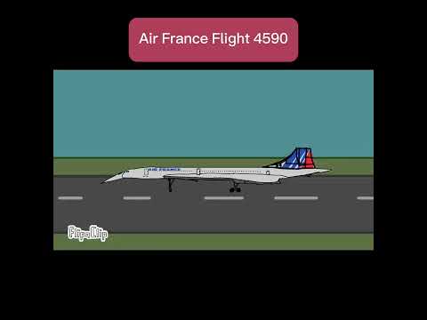 Air France 4590…. #aviation #plane #crash #planecrash #animation #flipaclip #concord #airfrance