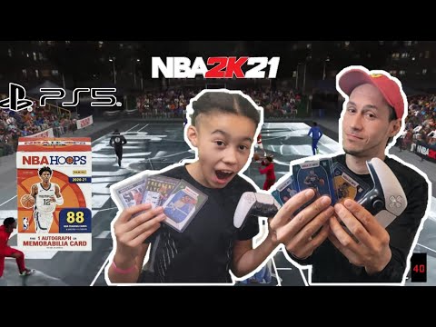 NBA HOOPS CARD 2K21/PS5 BATTLE.