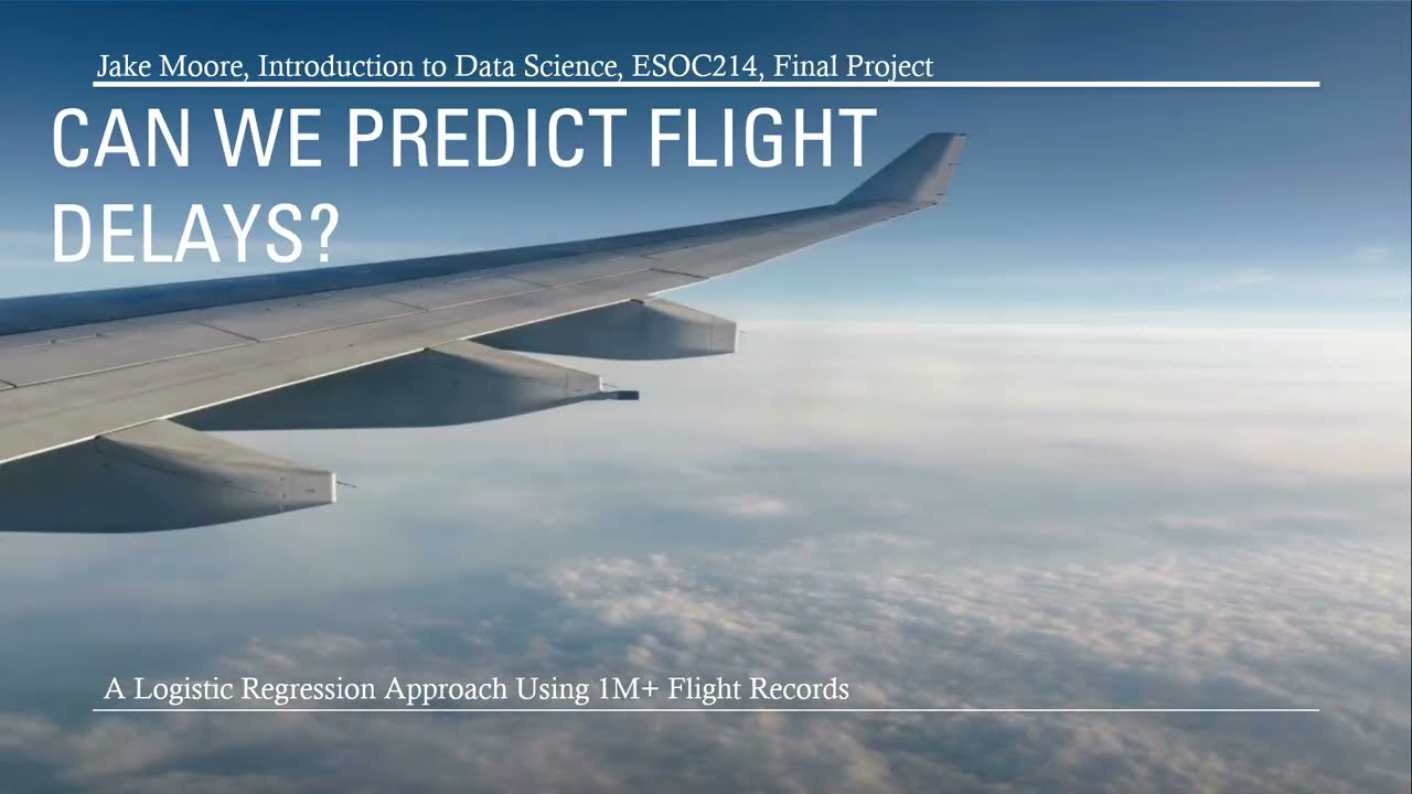 Flight Delay Prediction: Data Cleaning, Modeling, and Results