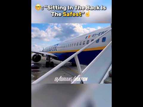 Sitting in the back is the SAFEST-Asiana Airlines 214 #viralvideo #aviation #crash #india #pakistan