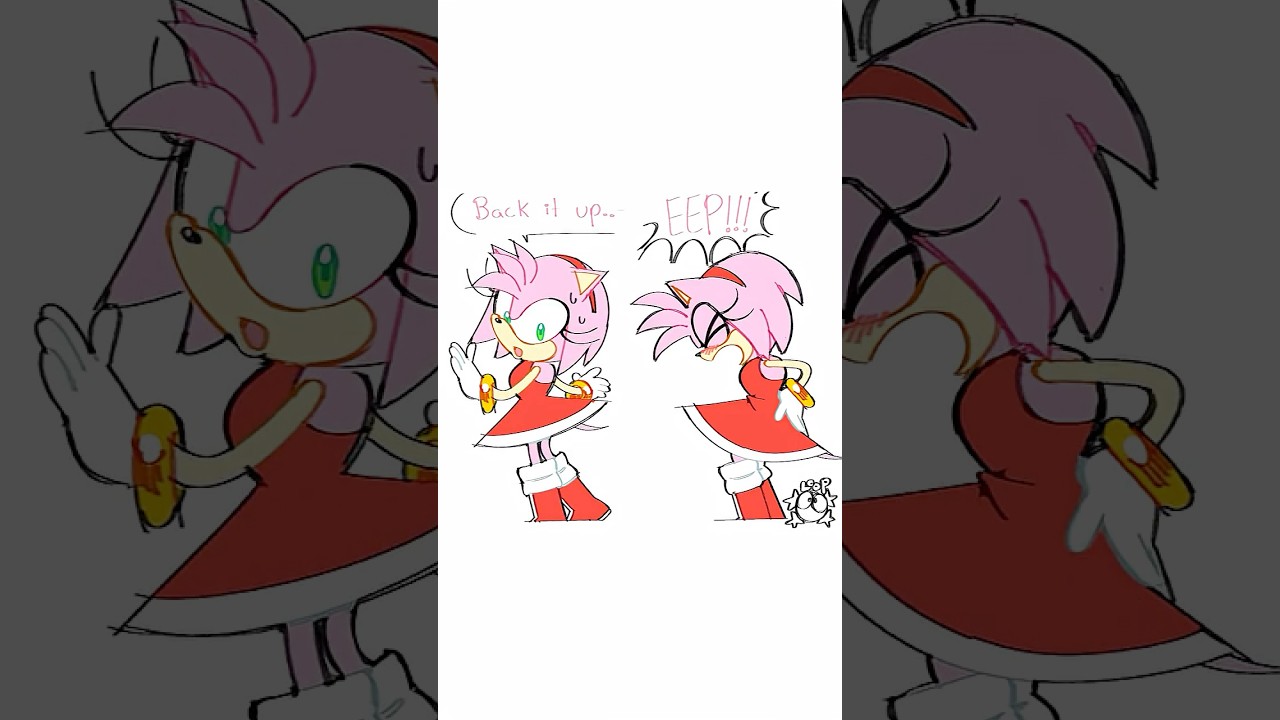 Sonic and Amy’s Race Gets Awkward Fast | Sonic Racing: Crossworld Comic Dub
