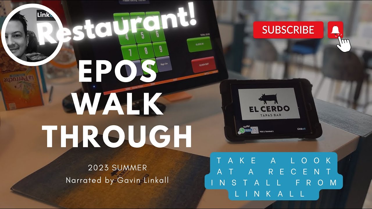Handheld IPAD EPoS System, ICRTouch, Chef kitchen Video & Management.Guest WI-Fi Restaurant WEB Link
