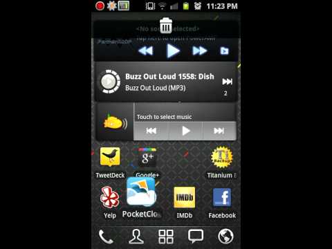 App icon moving/pinching feature in GO Launcher EX