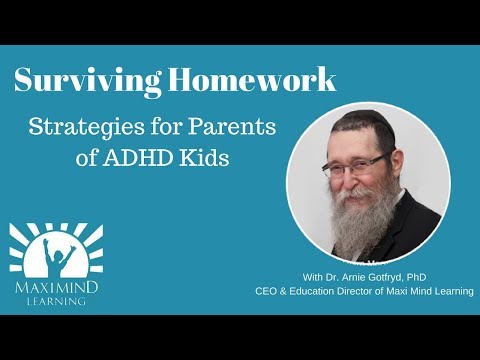 Surviving Homework - Strategies for Parents of ADHD Kids