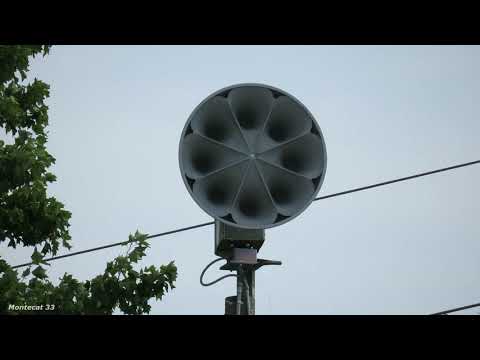 ASC T-128 Siren Test, Alert, Antioch, SC
