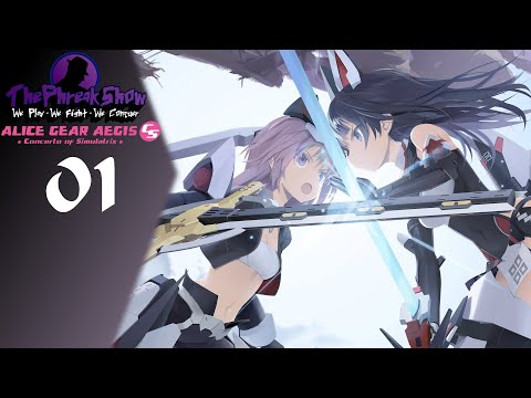 Let's Play Alice Gear Aegis CS Concerto Of Simulatrix - (PS5) - Part 1 - Mecha Girl Actress Battles!