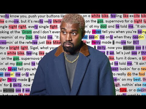 Kanye West - Follow God | Rhymes Highlighted
