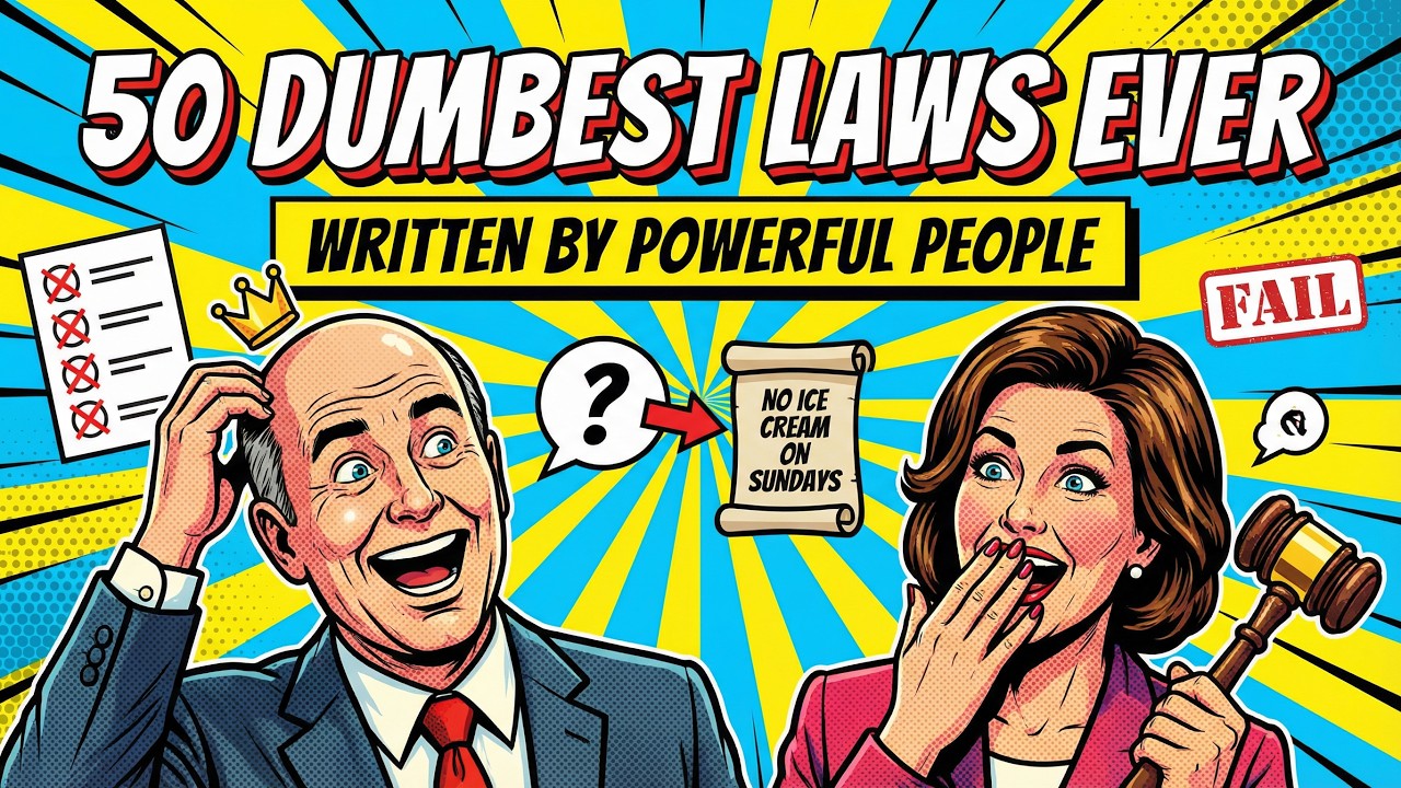 50 Dumbest Laws Ever Written by Powerful People