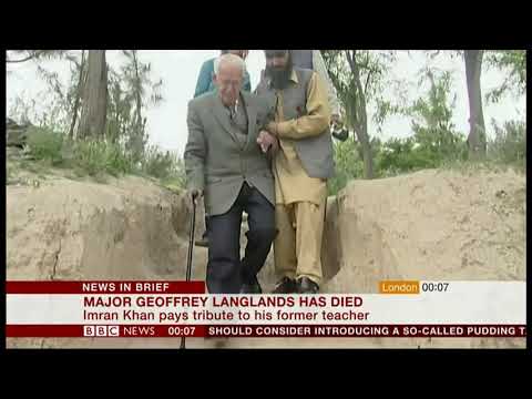 Major Geoffrey Langlands passes away (1917 - 2019) (Pakistan) - BBC News - 3rd January 2019