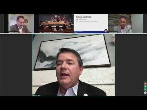 Board of Supervisors Formal Meeting , Jan. 13, 2021