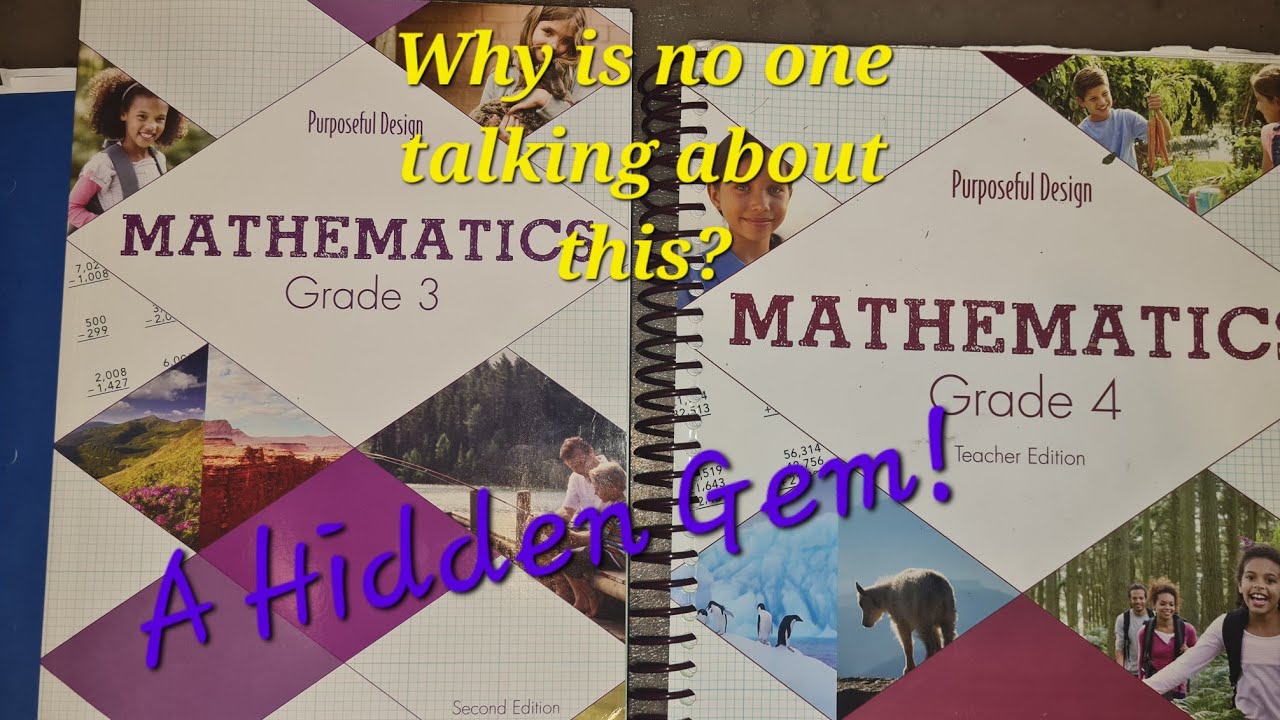 I Found A New Math Curriculum! Bibical Mastery- ACSI Purposeful Design Math 3rd grade Flip Through