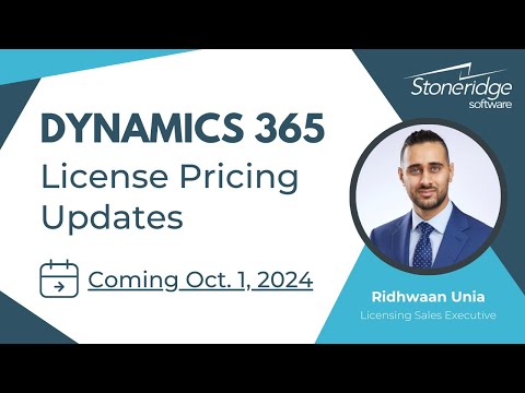 Microsoft Dynamics 365 License Pricing Update