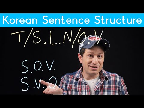 Korean Sentence Structure BROKEN DOWN | Korean FAQ