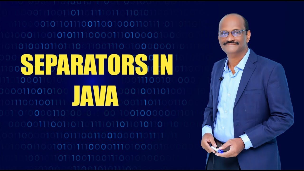 SEPARATORS IN JAVA