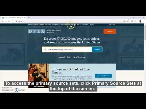 DPLA Primary Source Sets – Illuminations