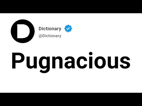 Pugnacious Meaning In English