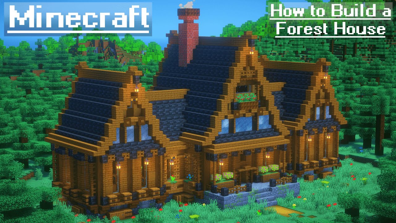 Minecraft | How to Build a Forest House - Minecraft Builders