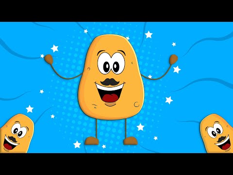 One Potato, Two Potatoes | Count Potatoes! | Nursery Rhymes For Children | kidsart