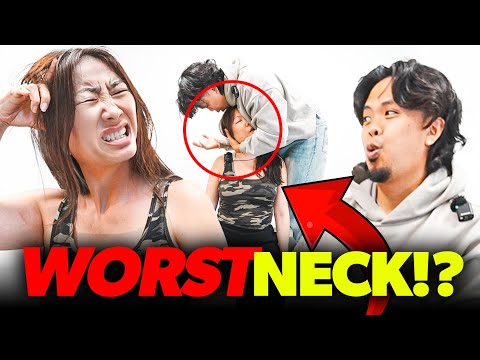 EVERY CHIROPRACTOR *REFUSED* TO 'CRACK' HER NECK! π | TBI | Asmr Adjustment Back Pain | Dr Tubio