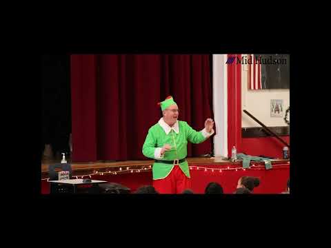 NYS Senator Rob "Elf" Rolison at Morse Elementary School