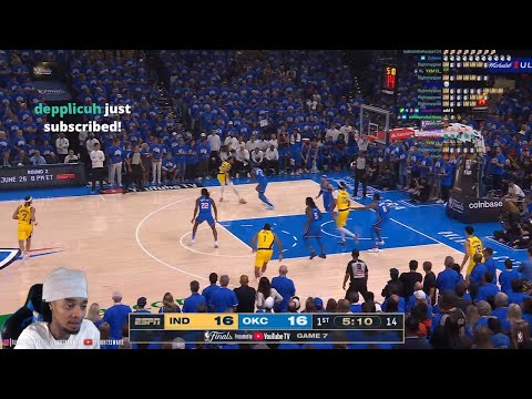 FlightReacts To #4 PACERS at #1 THUNDER | NBA FINALS GAME 7 HIGHLIGHTS | June 22, 2025!