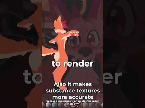 TRIANGLES VS QUADS! #vrchatfbt #furry #vrchatavatar