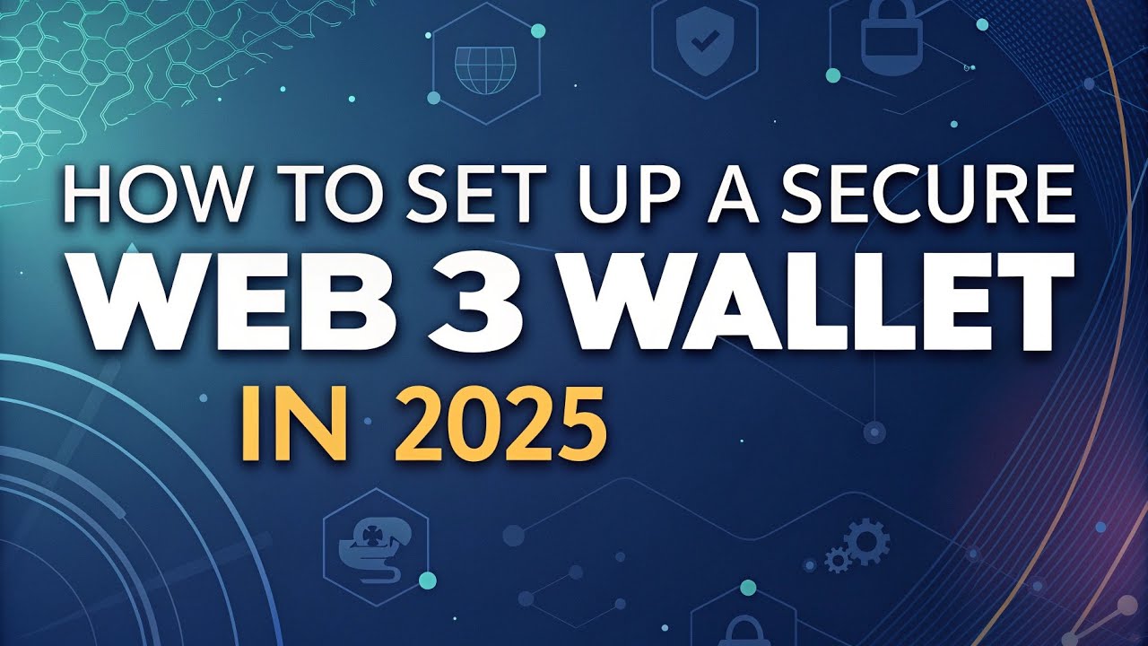 How to Set Up a Secure Web3 Wallet in 2025 | Step-by-Step Beginner’s Guide (Full Tutorial)