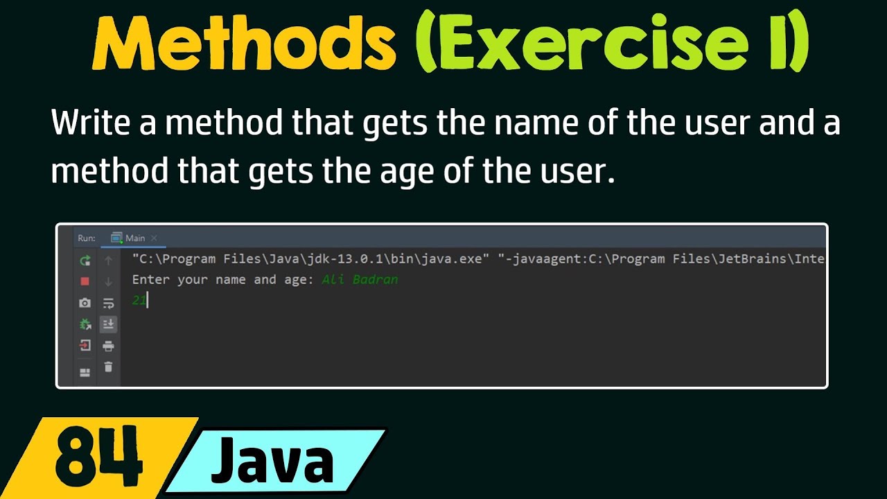Methods (Exercise 1)