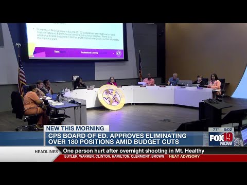 CPS Board of Education approves eliminating over 180 positions amid budget cuts