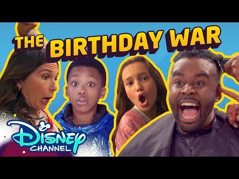 The Birthday War 🎁 | Roll It Back | Just Roll with It | Disney Channel