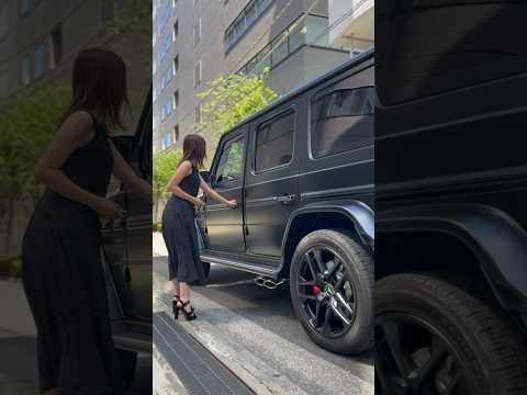 メルセデスAMG G63のマフラー音💥#G63 #mercedesamg #ゲレンデ　#スーパーカー女子 #車好き女子
