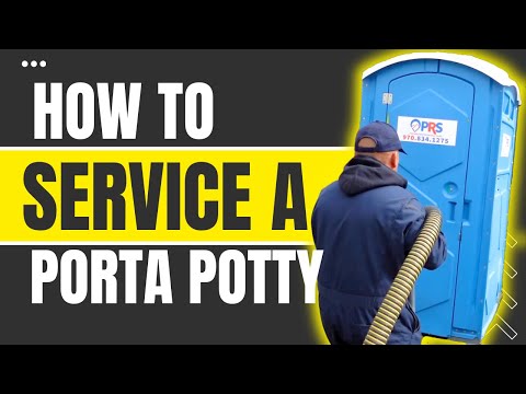 How to Service a Portable Restroom 2025