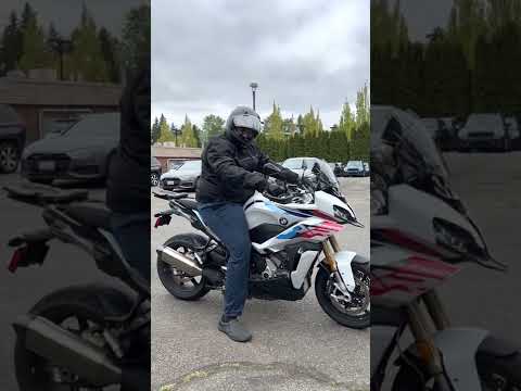 First time starting the BMW S1000XR