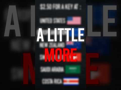 CS2 KEYS are the CHEAPEST in these countries…