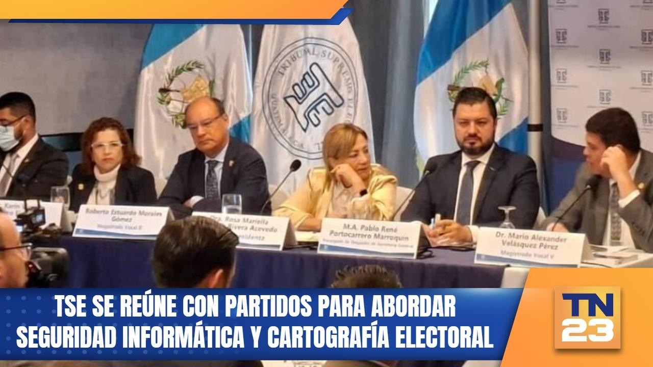 TSE meets with political parties to discuss cybersecurity and electoral mapping
