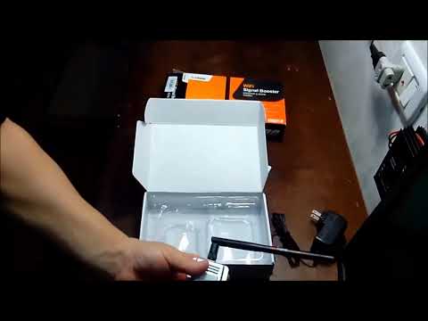 UNBOXING BOOSTER WIFI 2.4GHZ SUNHANS FOR APLIFIER RADIO CONTROL MODELS / DRONE / QUAD / AIRPLANE