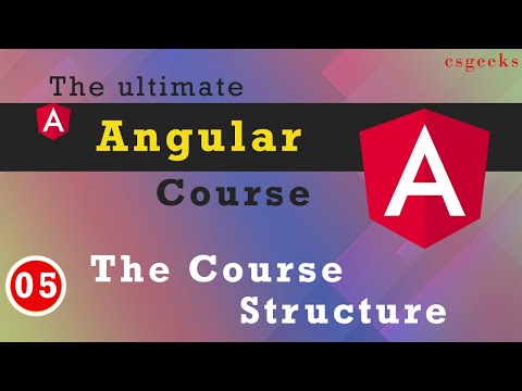 Learn Angular 9 Tutorial 5 The Course Structure - Mind Luster