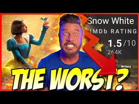Snow White Becomes the MOST HATED Movie Ever on IMDb?! Really?