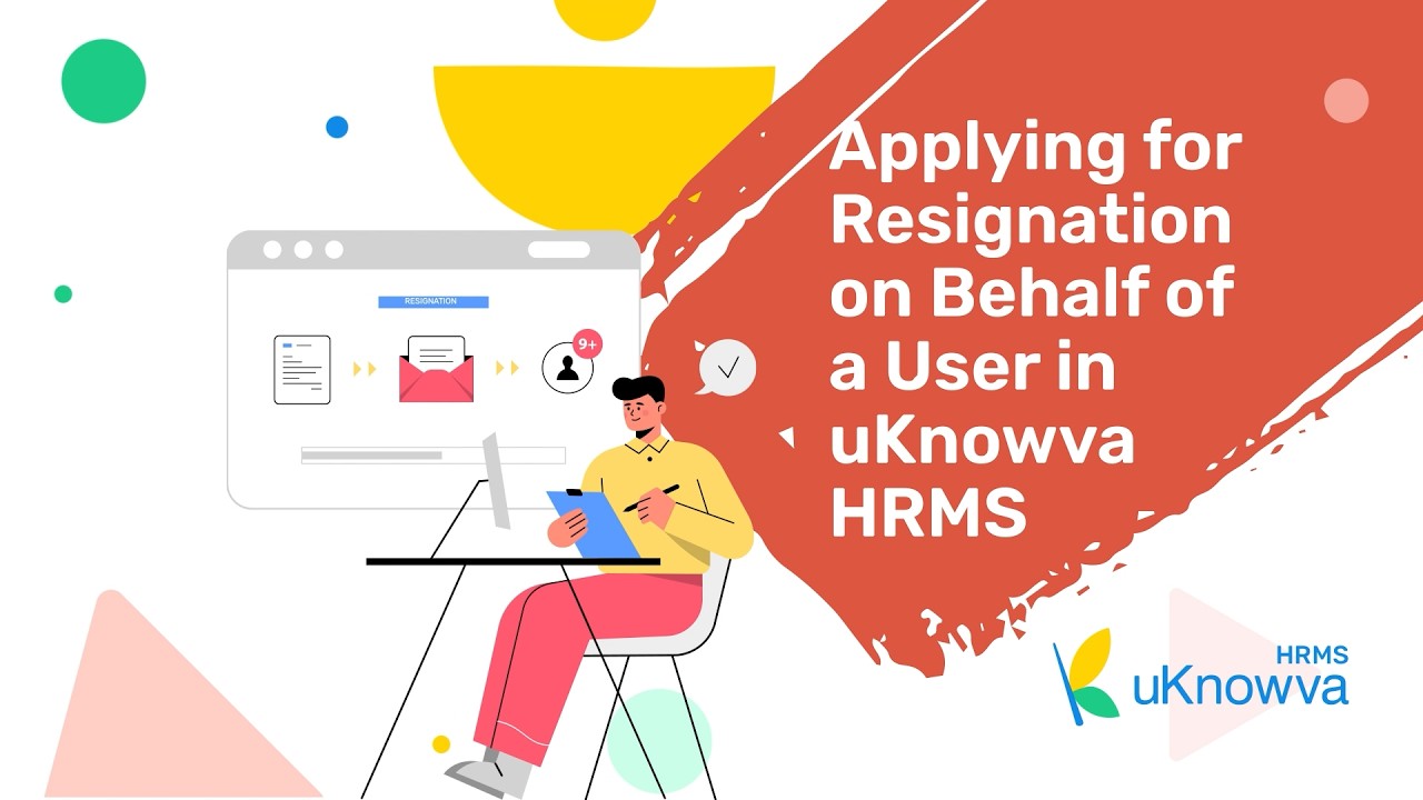 How to Apply for Resignation on Behalf of Users in uKnowva HRMS | Admin Guide