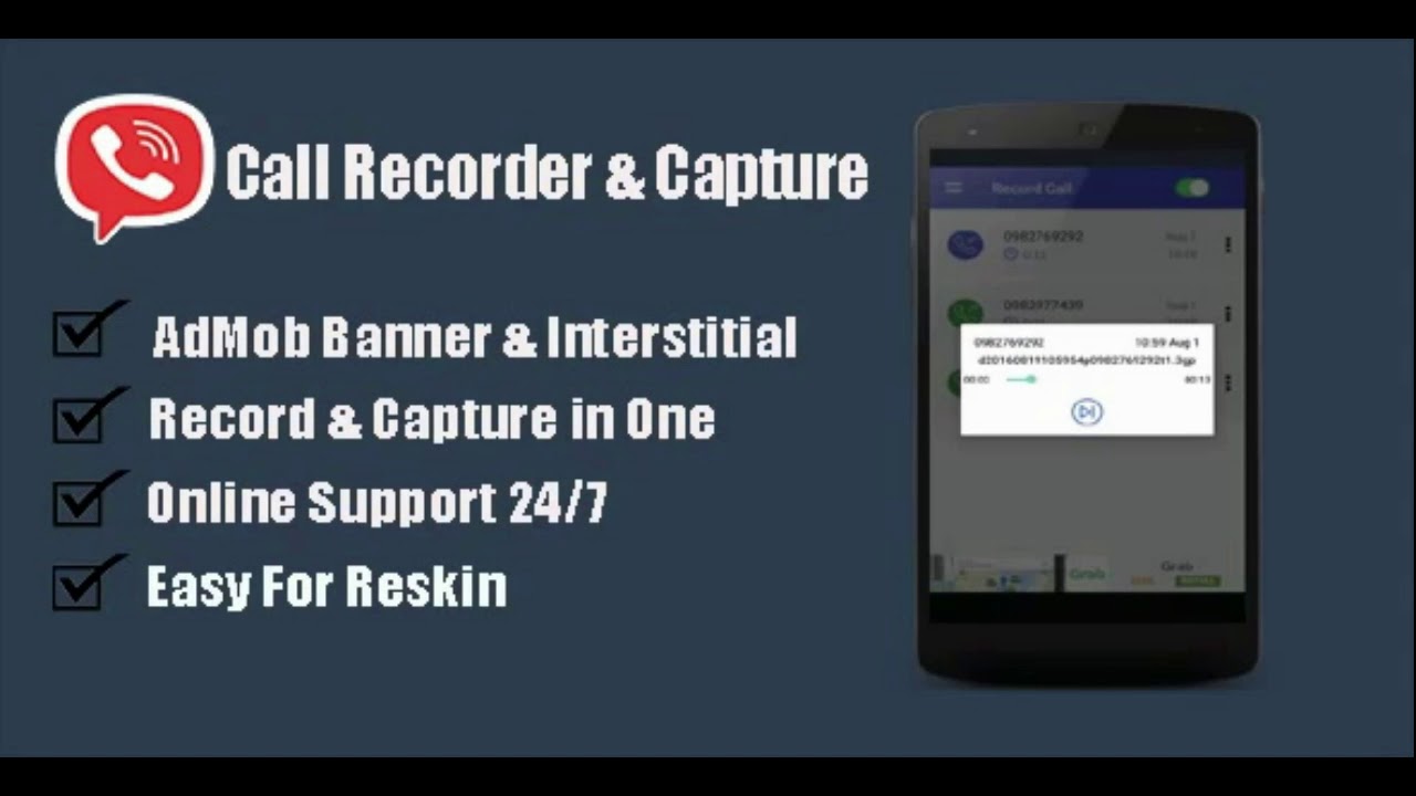 Call Recorder & Capture FREE SOURCE CODE