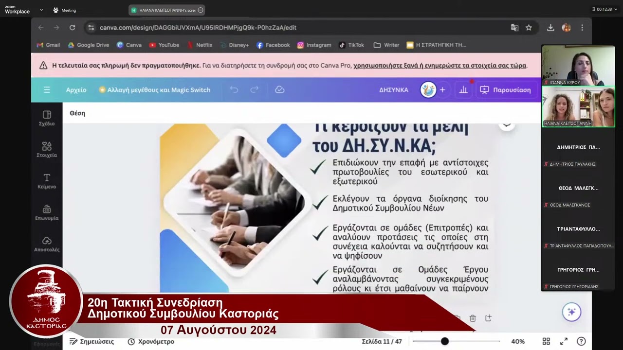“Δημοτικό Συμβούλιο Νέων” στον Δήμο Καστοριά (βίντεο) - OlaDeka