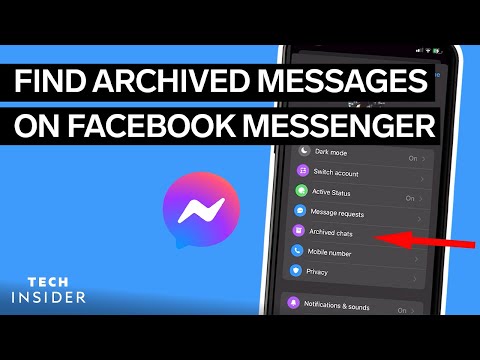 How To Find Archived Messages On Facebook Messenger