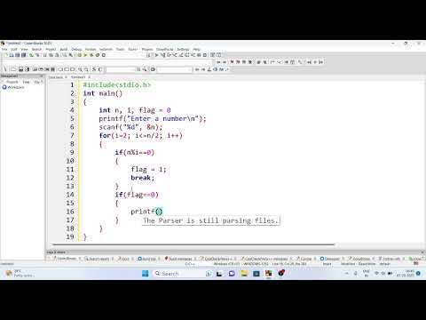 Prime Number in C Programming