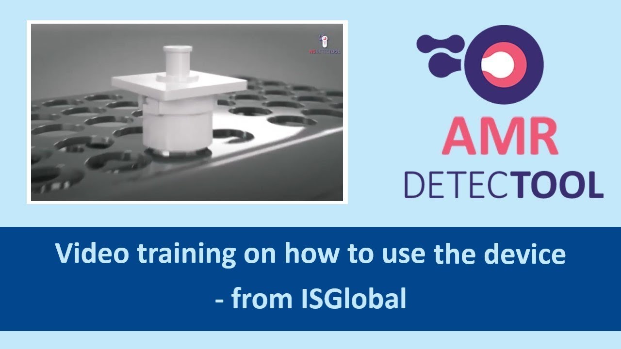 How to use the AMR DetecTool device