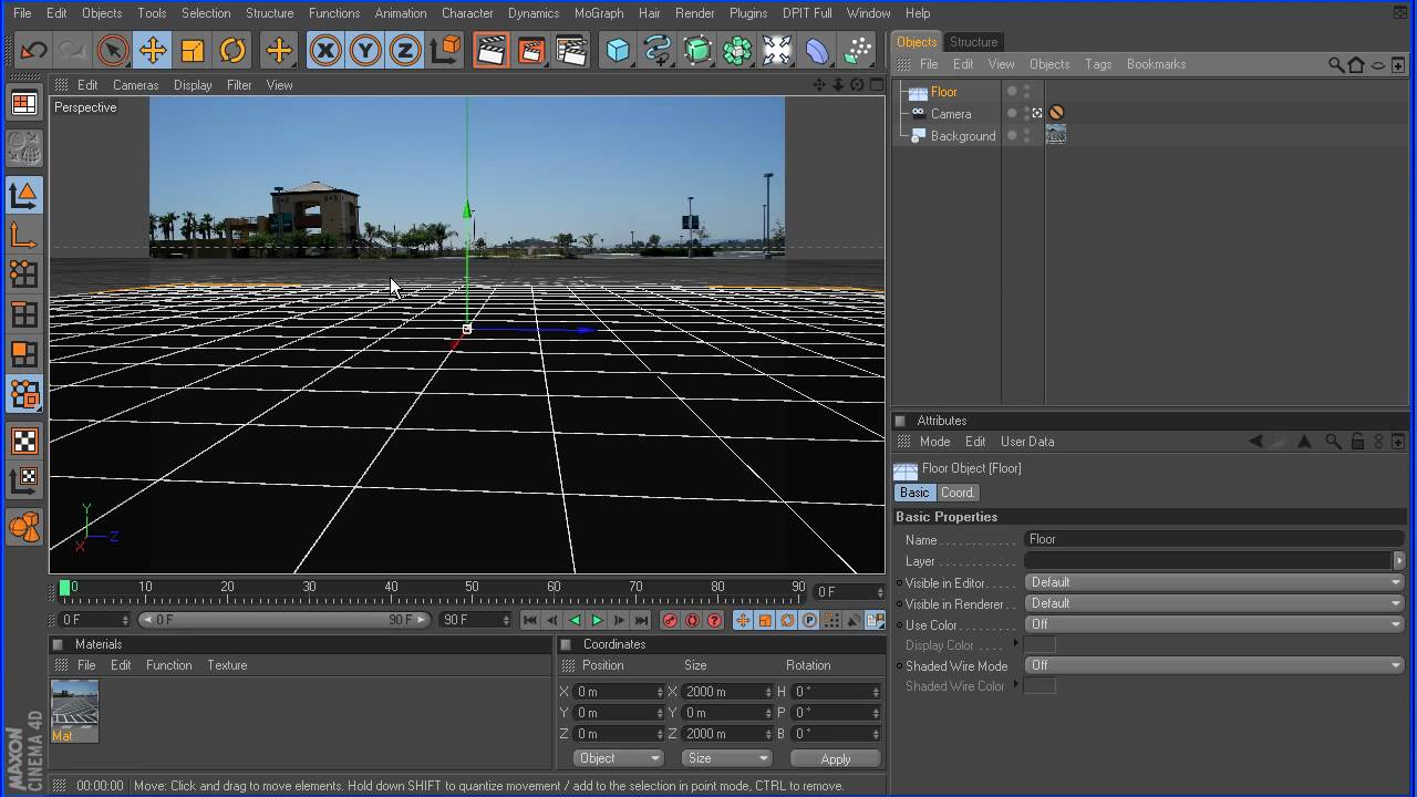 Cinema 4D Tutorial 2 - Basic Compositing - Part 1 HD