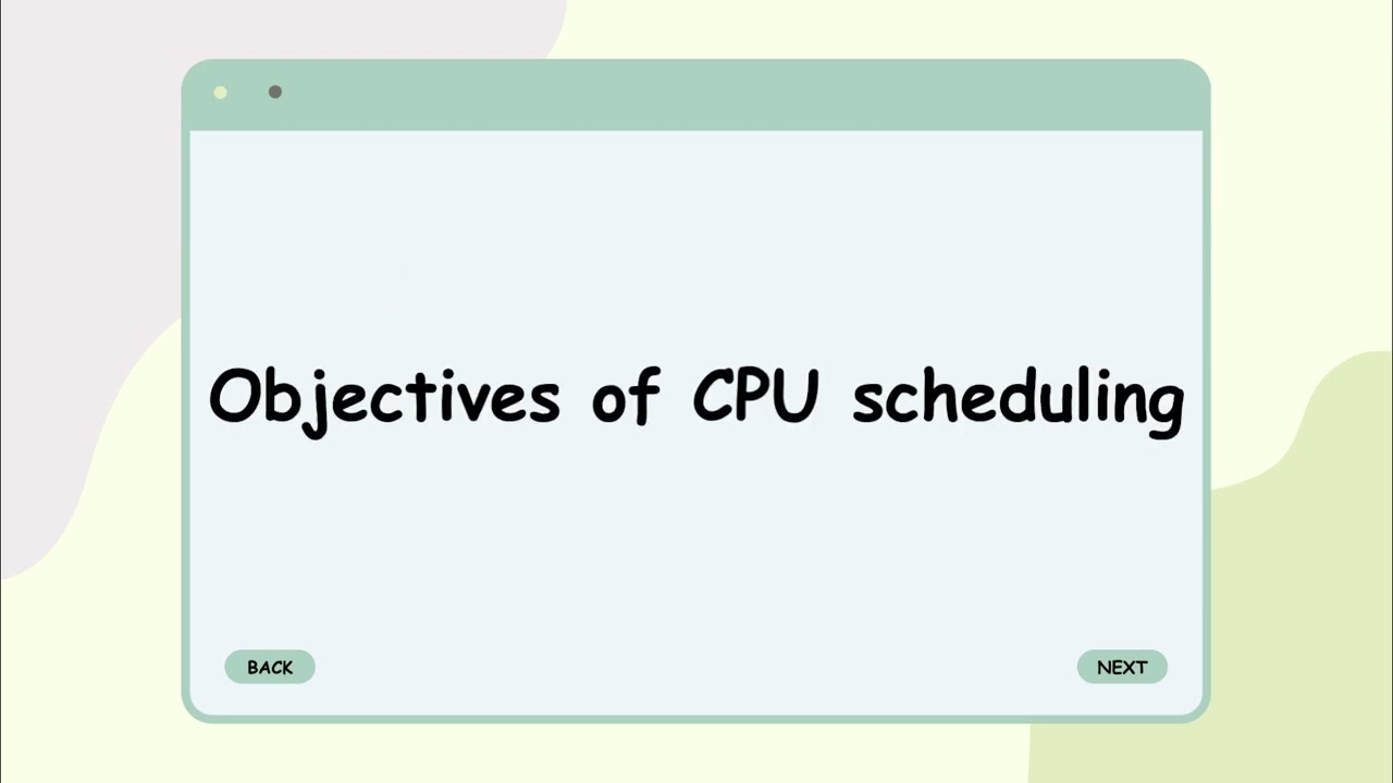 CPU Scheduling Algorithm (MCS 301)